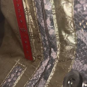 Ivanka Trump | Bags | Ivanka Trump Authenticated Leather Skin Grey And ...